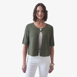 Boxy Button Cardigan | Meadows & Byrne