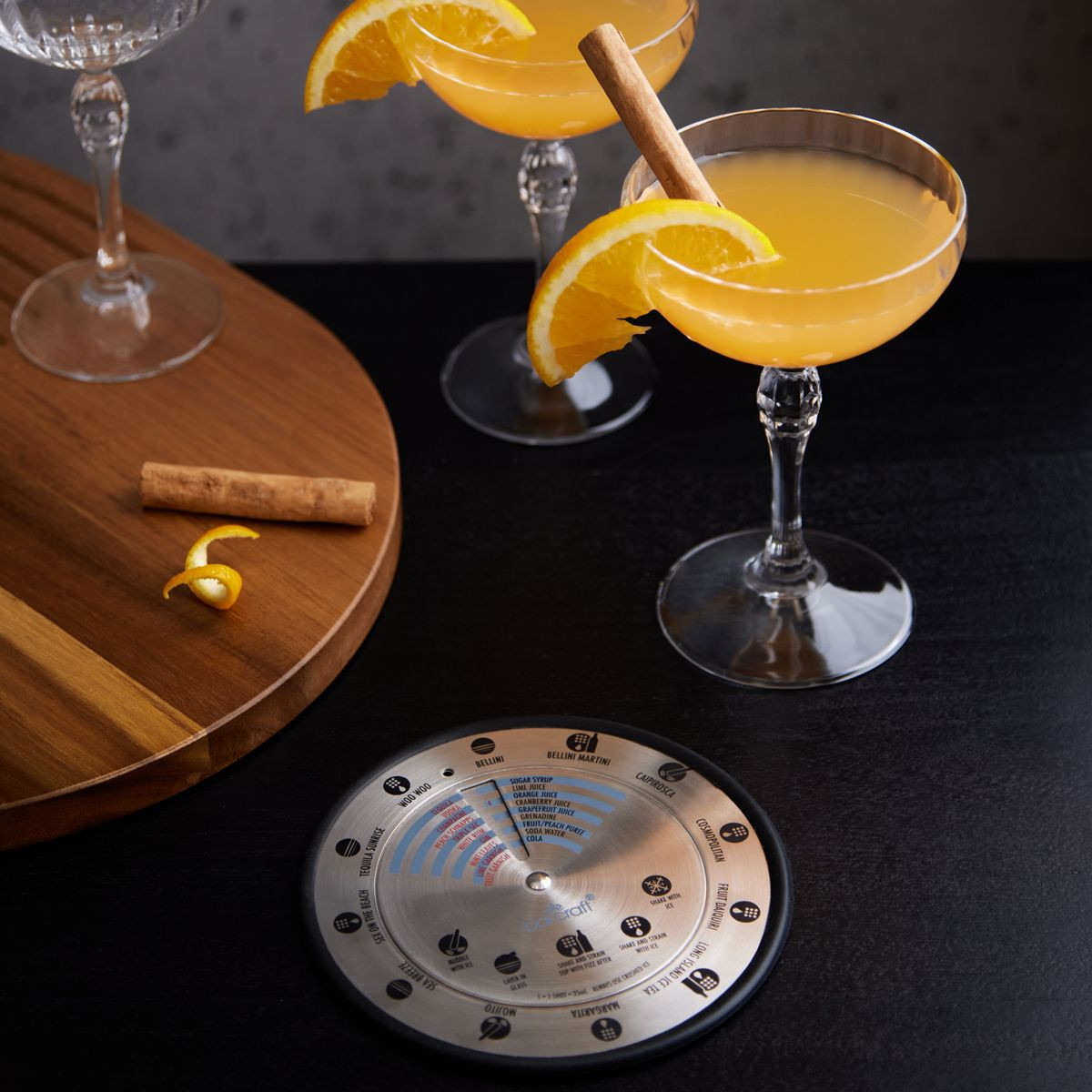 Cocktail Compass Stainless Steel |Meadows & Byrne