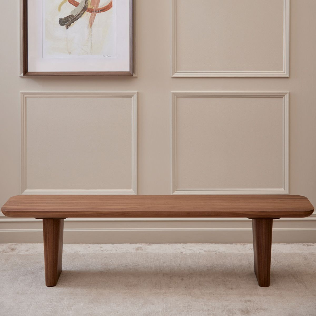 Savoy Walnut Dining Bench Meadows Byrne