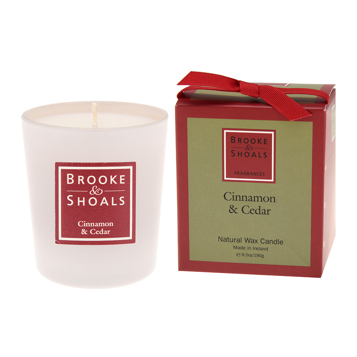 Brooke & Shoals Cinnamon & Cedar Candle