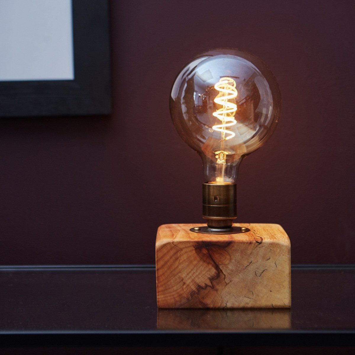 Reclaimed Block Lamp | Meadows & Byrne