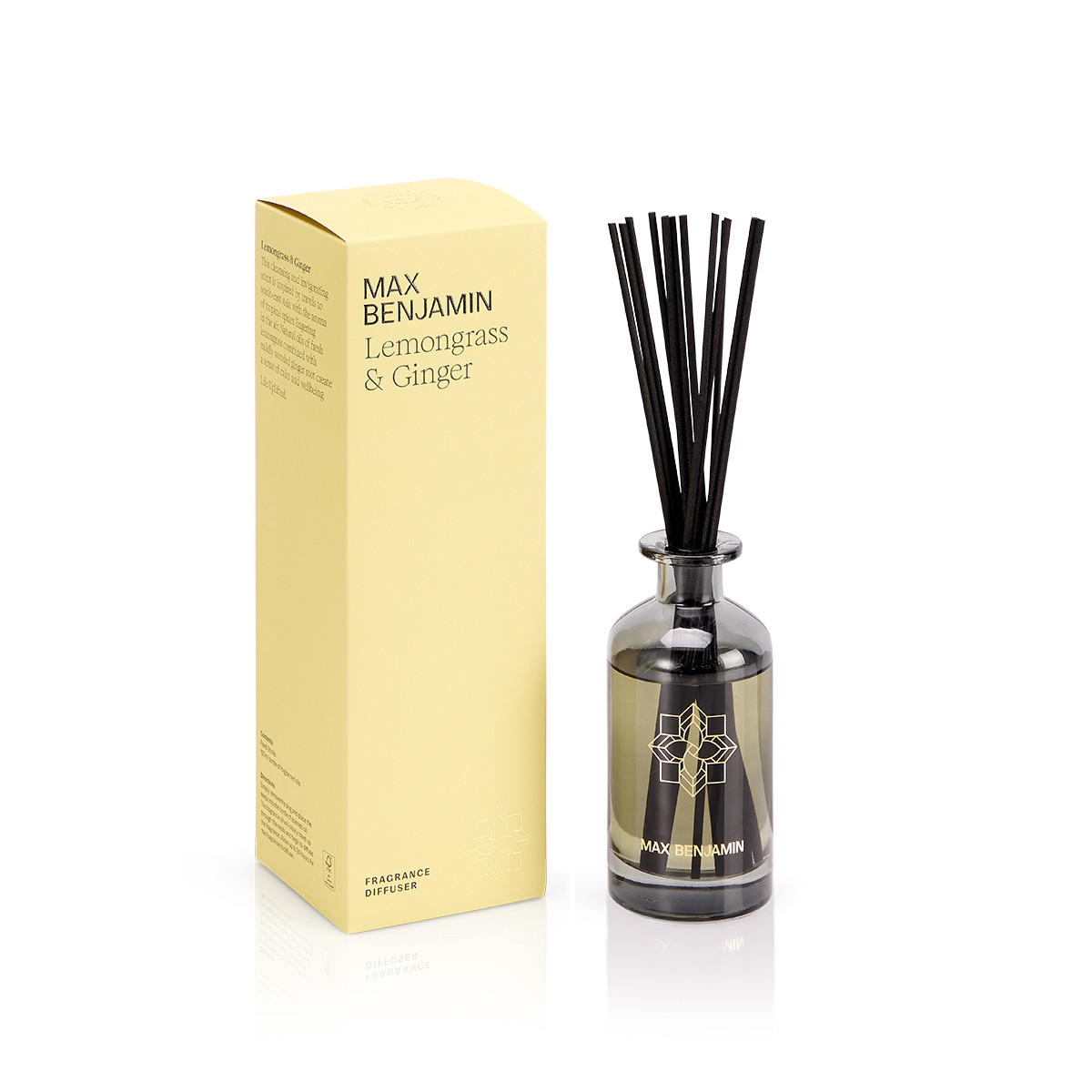 Lemongrass & Ginger Luxury Diffuser | Meadows & Byrne