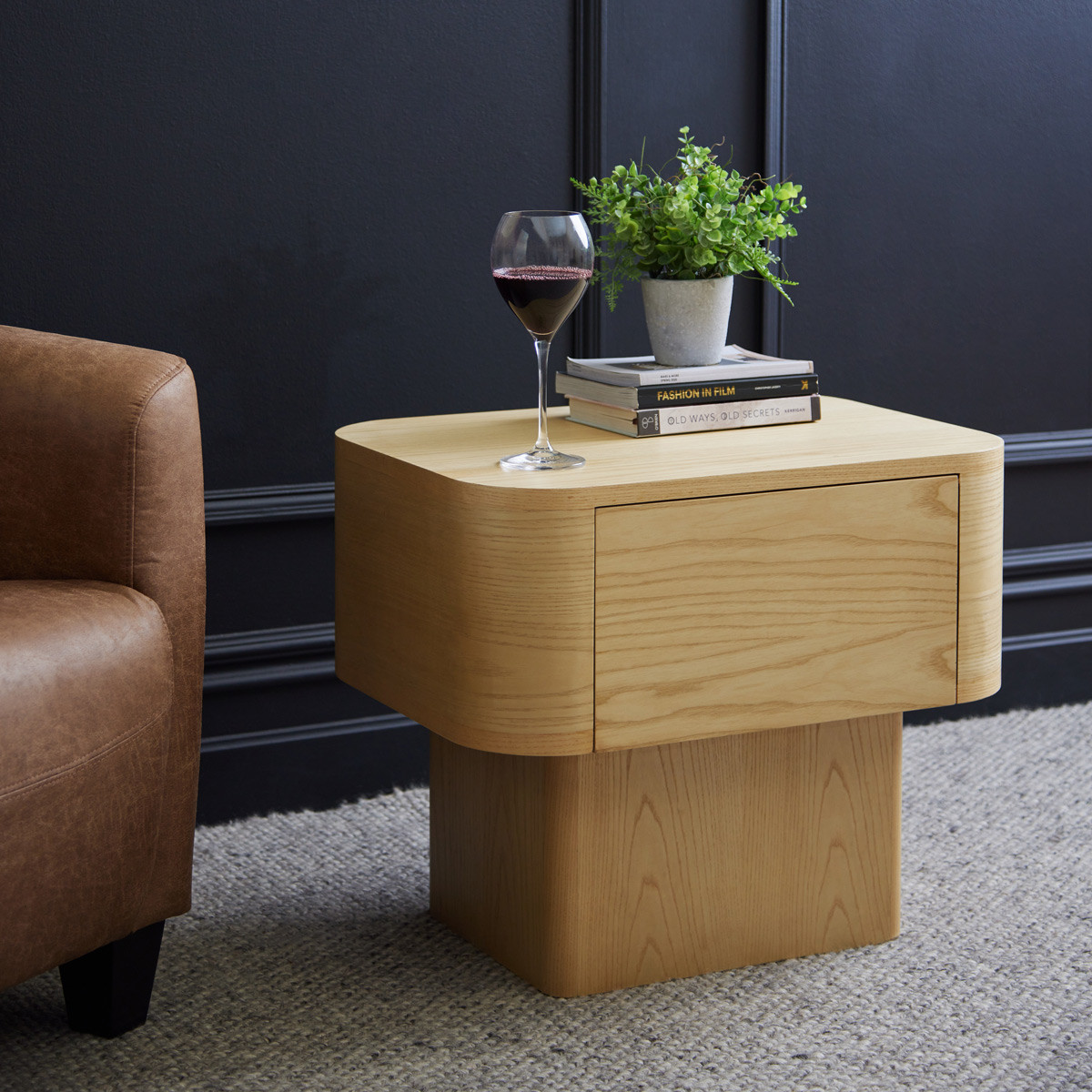 Ash end table store