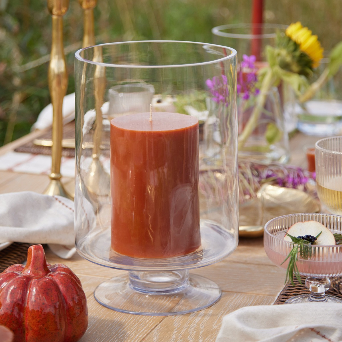 Dina Glass Hurricane - Large | Meadows & Byrne