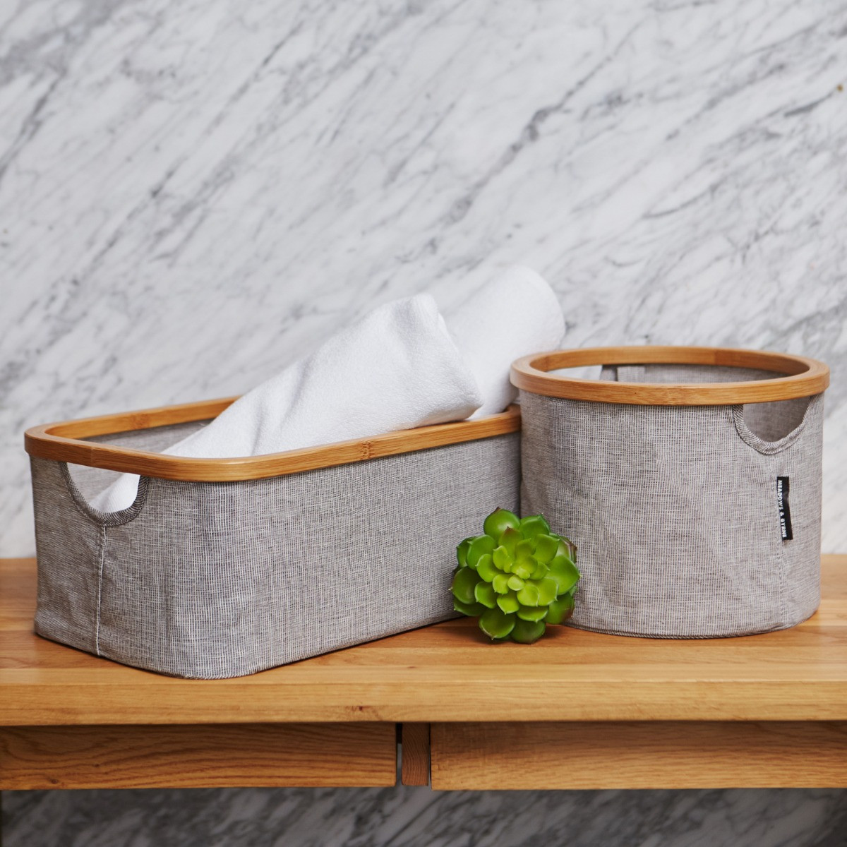 Rectangular Storage Basket | Meadows & Byrne