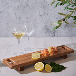 Rectangle Footed Serving platter | Meadows & Byrne