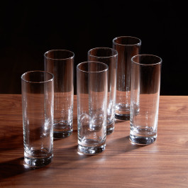 Cortina Long Drink Glass Set of 6 | Meadow and Byrne