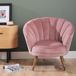 Malibu Chair In Dusky Pink | Meadows & Byrne