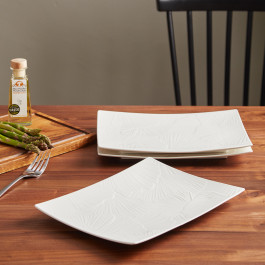 Ginkgo Rectangular Platter - Set Of 3 | Meadows and Byrne