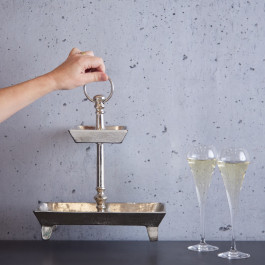 2 Tier Rectangular Tray Platter | Meadows & Byrne