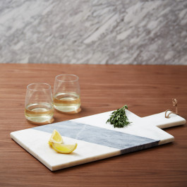 Rectangular Stripe Platter | Meadows and Byrne