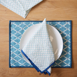Scallop Napkin - Set of 6 | Meadows & Byrne