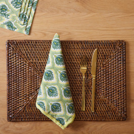 Exotic Lime Napkin - Set of 6 | Meadows & Byrne