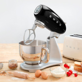 Smeg Stand Mixer - Black | Meadows & Byrne