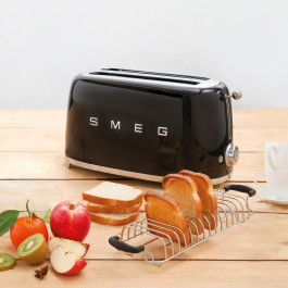 Smeg Toaster - Black | Meadows & Byrne