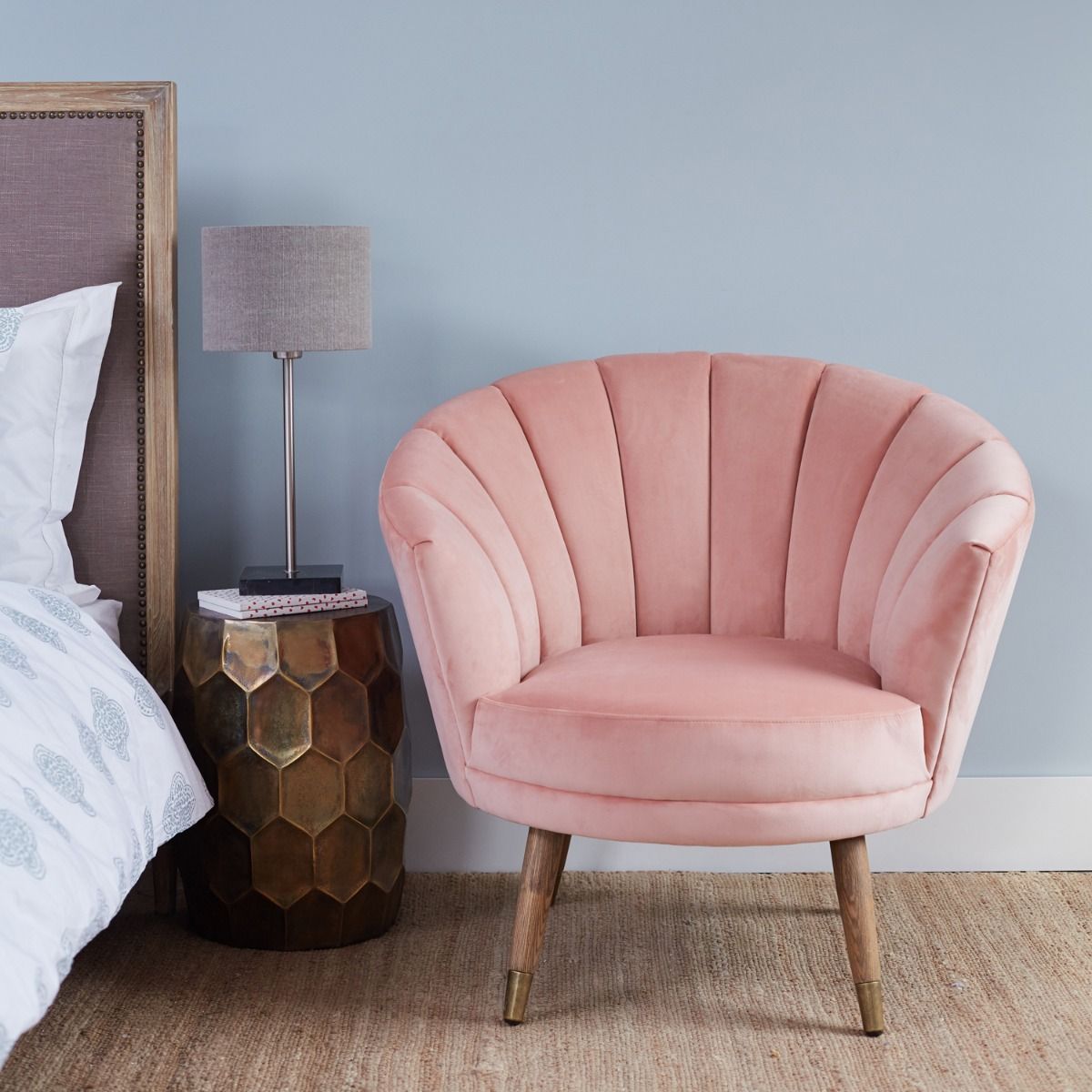 Malibu Blush Pink Chair | Meadows & Byrne